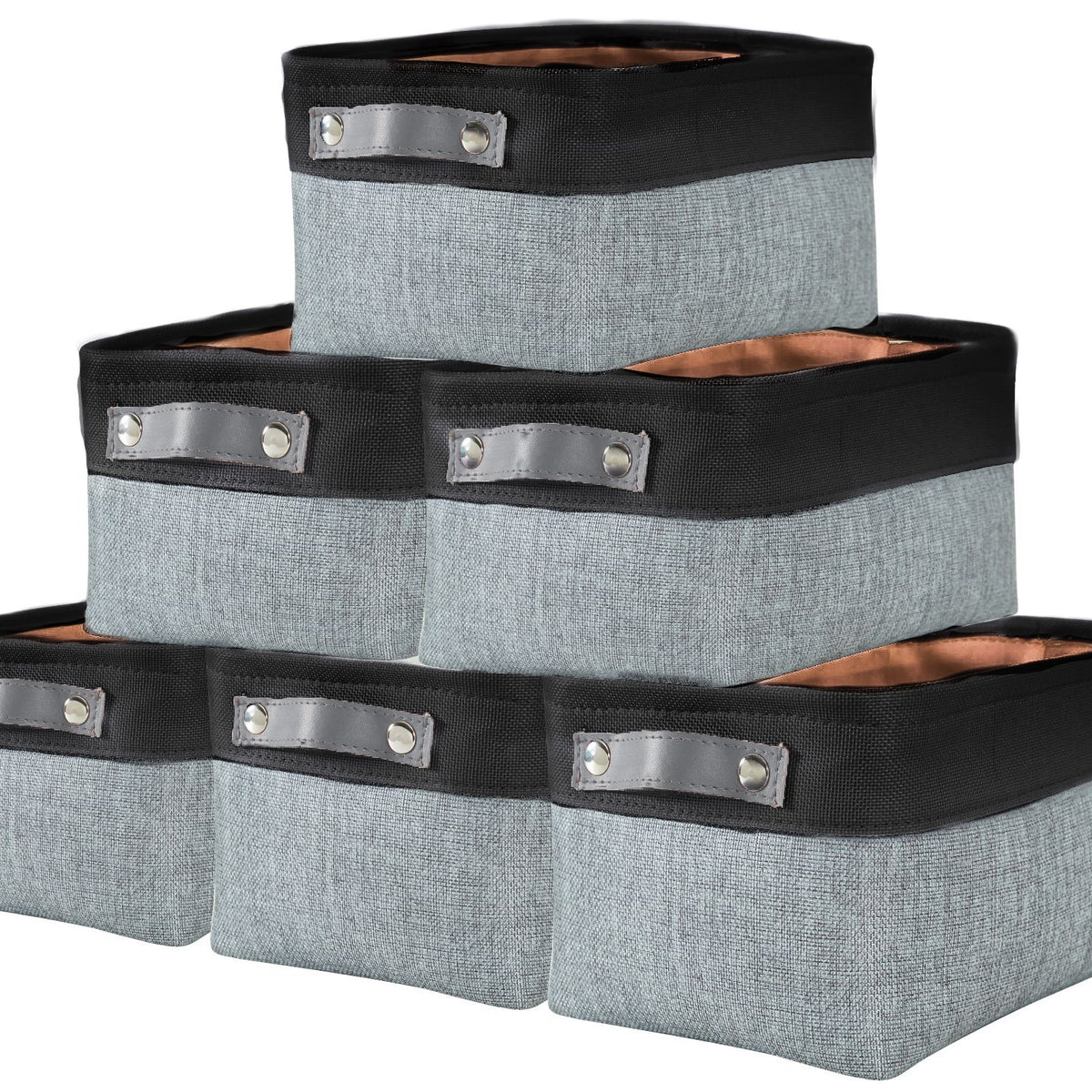 Small Storage Bin | Fabric Storage Basket | DECOMOMO